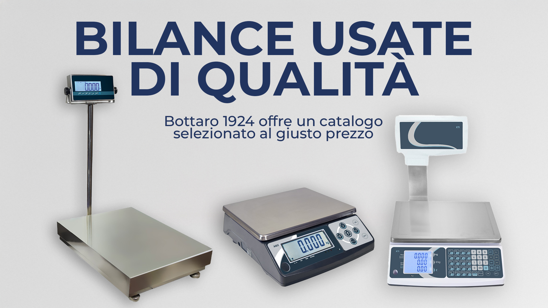 Bilance professionali usate | Qualità e offerte da Bottaro 1924
